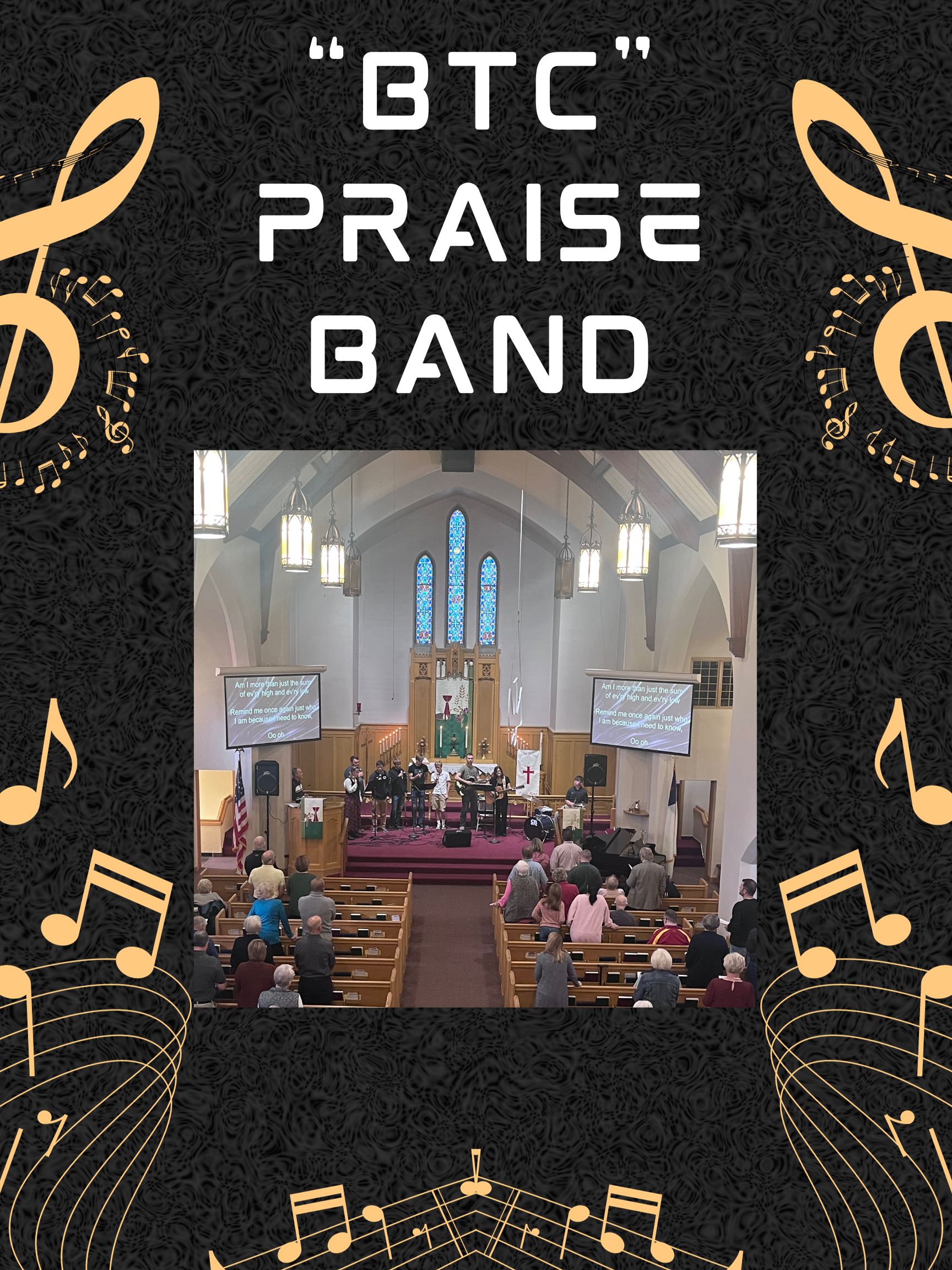 “Behind the Cross” Praise Band – Our Saviour's Lutheran Audubon, Iowa